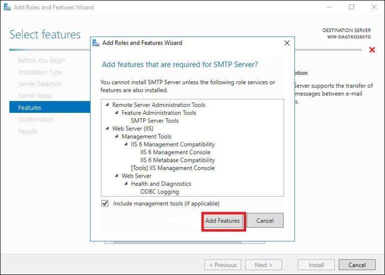 How To Install SMTP Server on Windows Server 2022